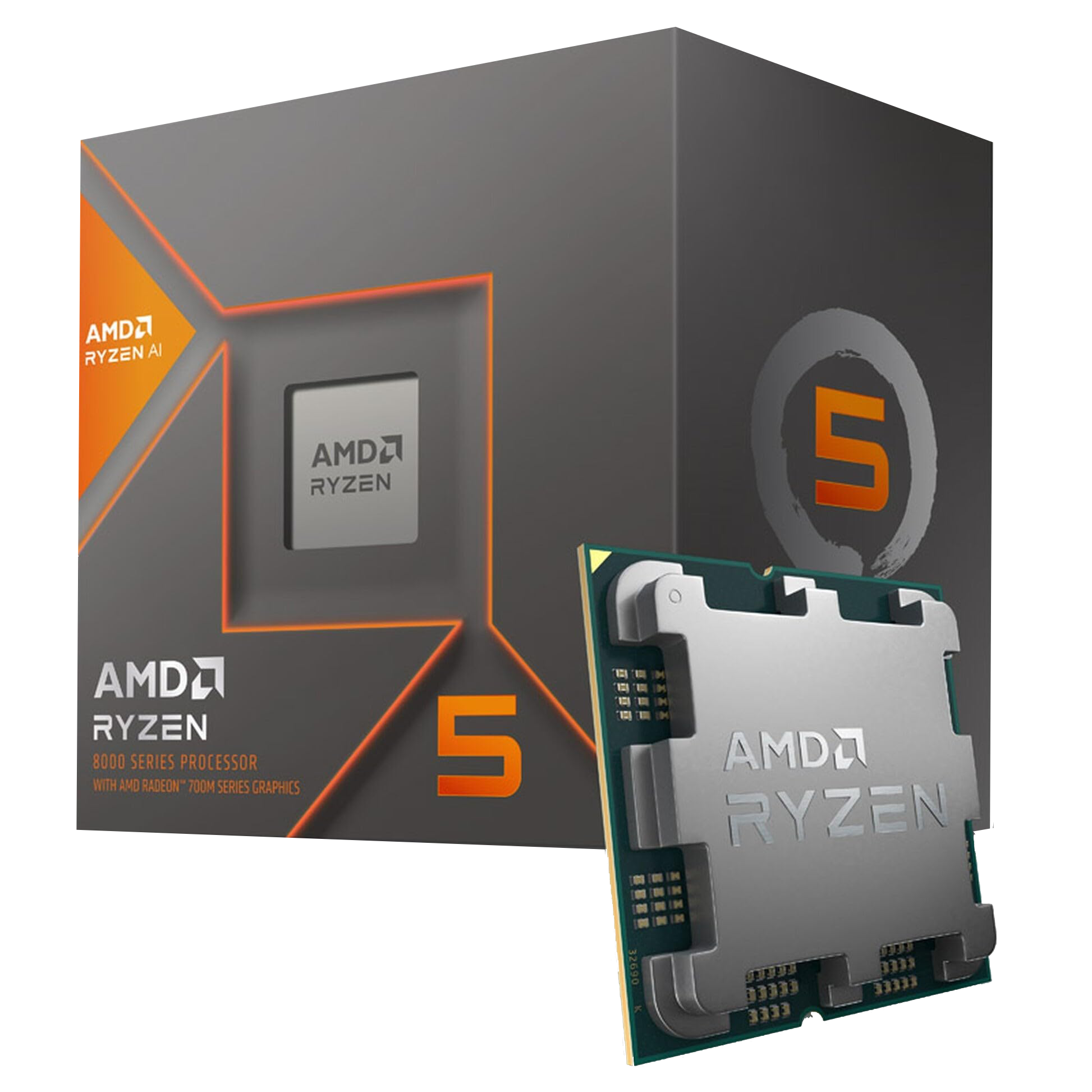 AMD Ryzen 5 8600G Processor (5 GHz / 6 Cores / 12 Threads) - Equinox Build